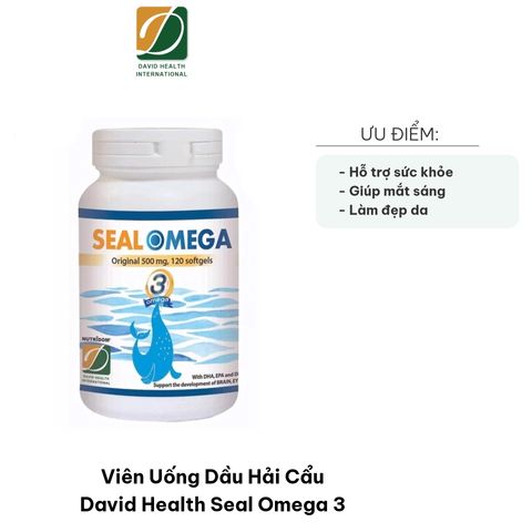 Viên Uống Dầu Hải Cẩu David Health Seal Omega 3