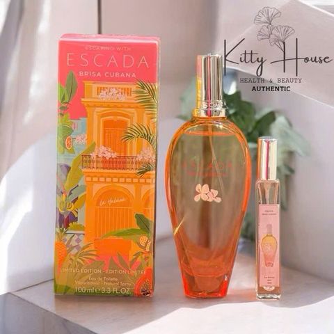Nước Hoa Nữ Escada Brisa Cubana - Chai Chiết Thử 10ml Với Hương Cam ...