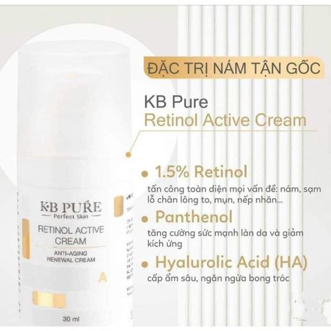KB Pure Retinol Active Cream - Kem Tái Tạo & Chống Lão Hóa 30ML, Làm ...