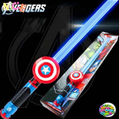 Khiên Siêu Nhân Phát Sáng Captain America - Đồ Chơi Cosplay Âm Thanh ...