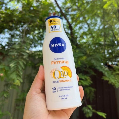 Dưỡng thể trắng da Nivea Light Body Lotion Firming Q10 + Vitamin C ...