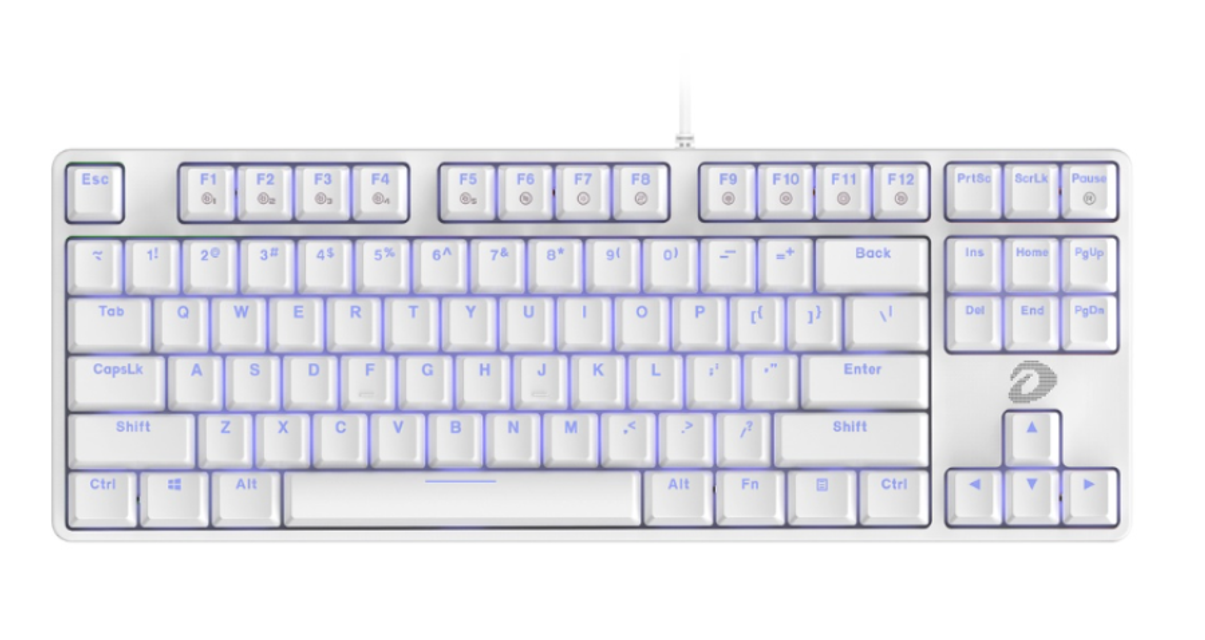 Bàn phím cơ gaming có dây Dareu EK87
