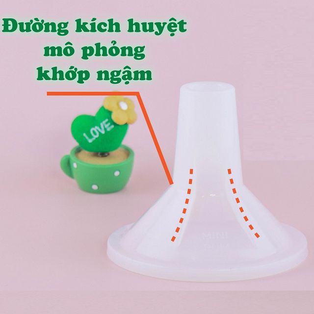 Phễu kích sữa silicon Mini Pum tiệt trùng được ở nhiệt độ cao