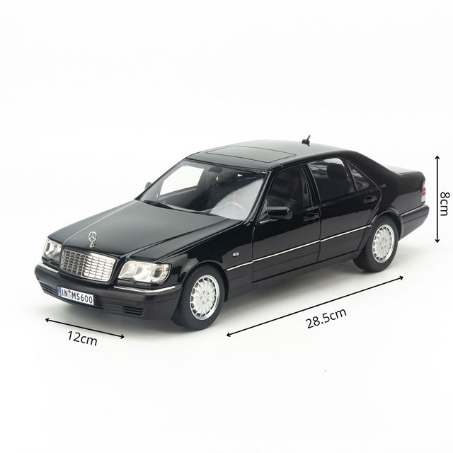 Mô hình xe Mercedes Benz S600 W140 1990 tỉ lệ 1:18 Mission Model