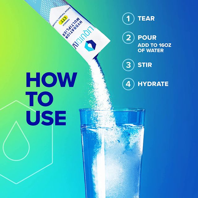 Bột điện giải hỗ trợ tiêu hóa Liquid IV Hydration Multiplier ...
