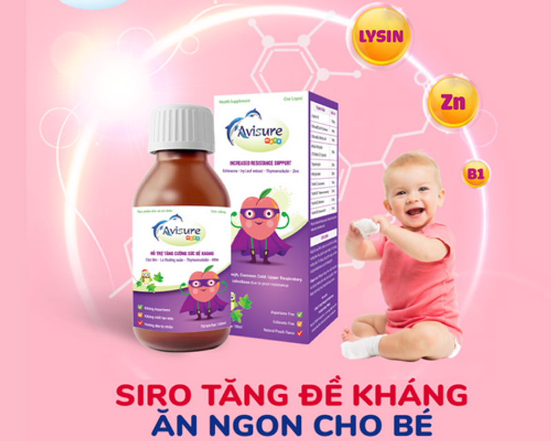 Siro Tăng Đề Kháng Cho Bé Avisure Muno - Giúp Ăn Ngon, Hết Ốm Vặt, Bổ ...