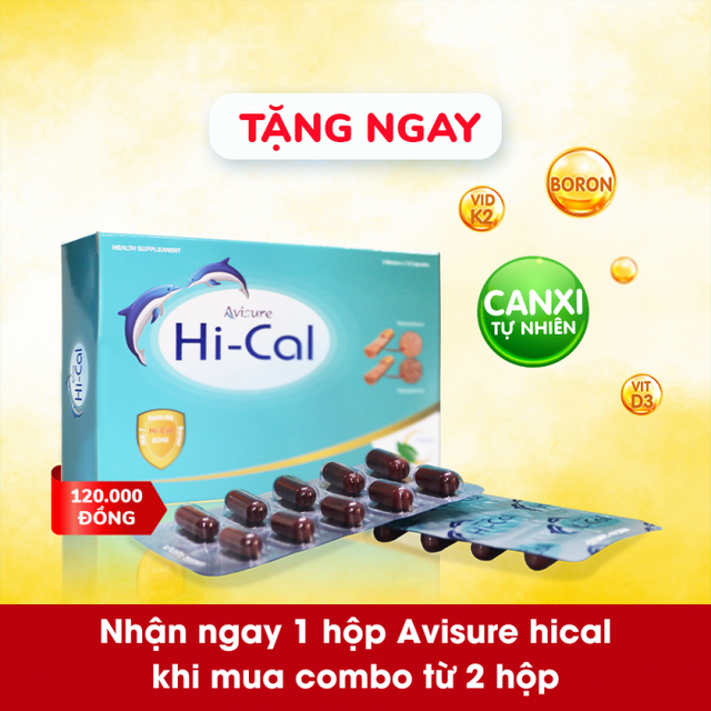 Viên uống bổ sung Canxi tự nhiên Avisure Hical 60 viên cho bà bầu - Hỗ ...
