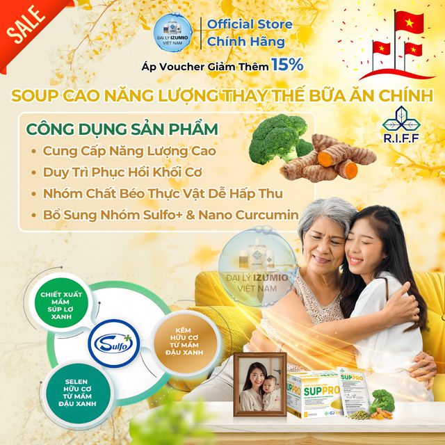 Suppro Gold Bữa Ăn Chính 800gr - Hộp 12 Gói Dinh Dưỡng Tăng Cường Sức ...