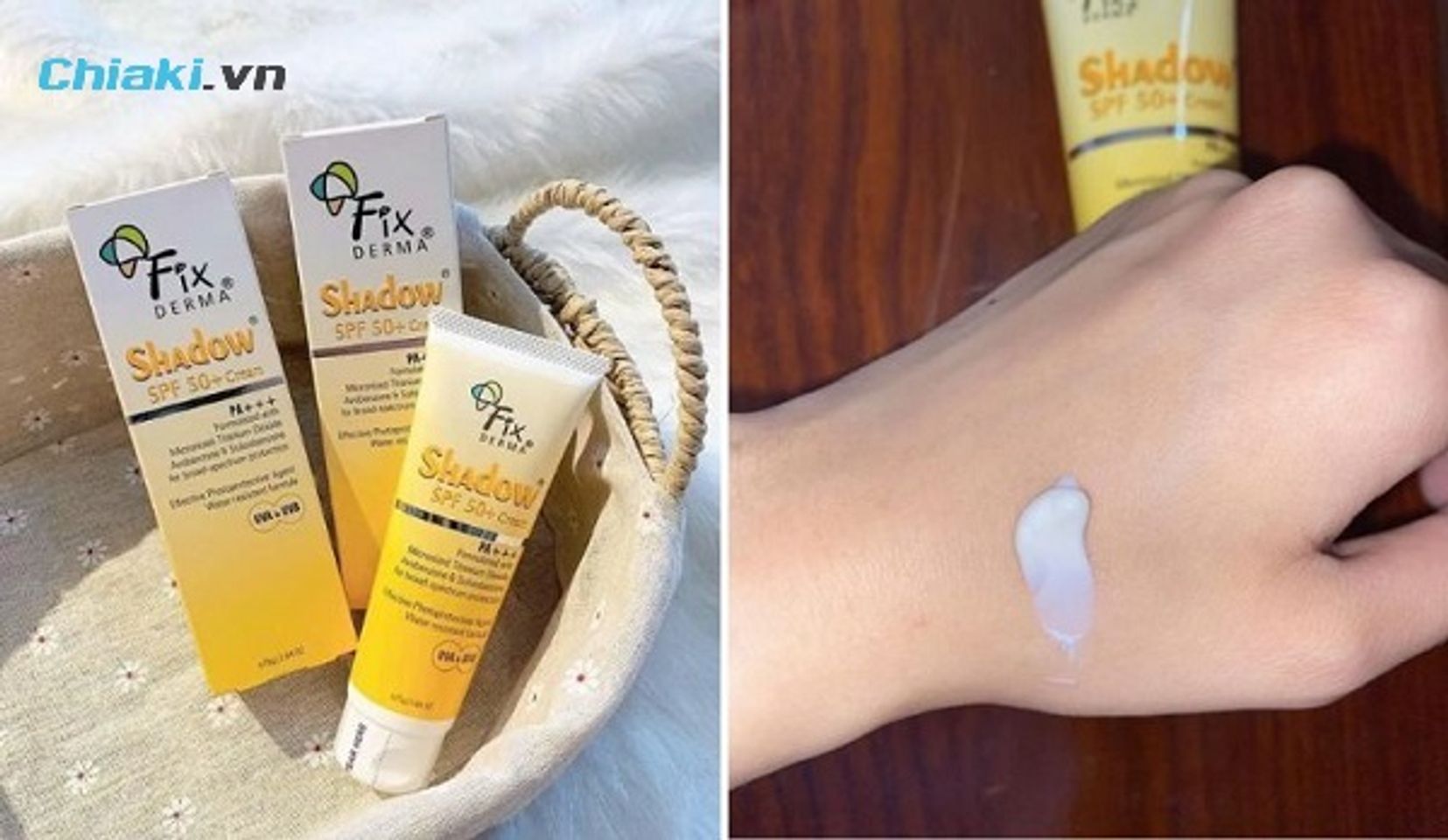 Review kem chống nắng Fixderma có tốt không? Có nâng tone da không?