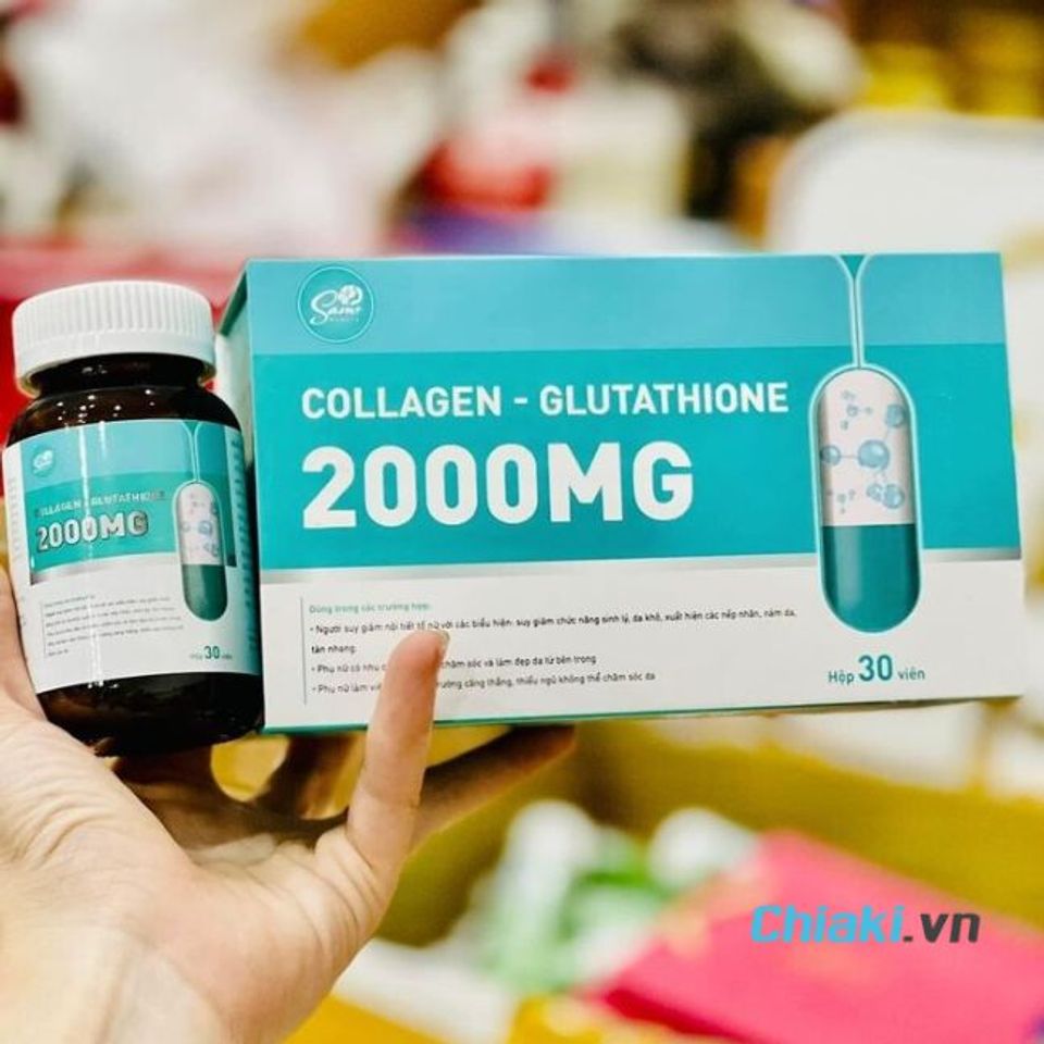 TOP 7 viên uống Glutathione Collagen trắng da tốt nhất 2024