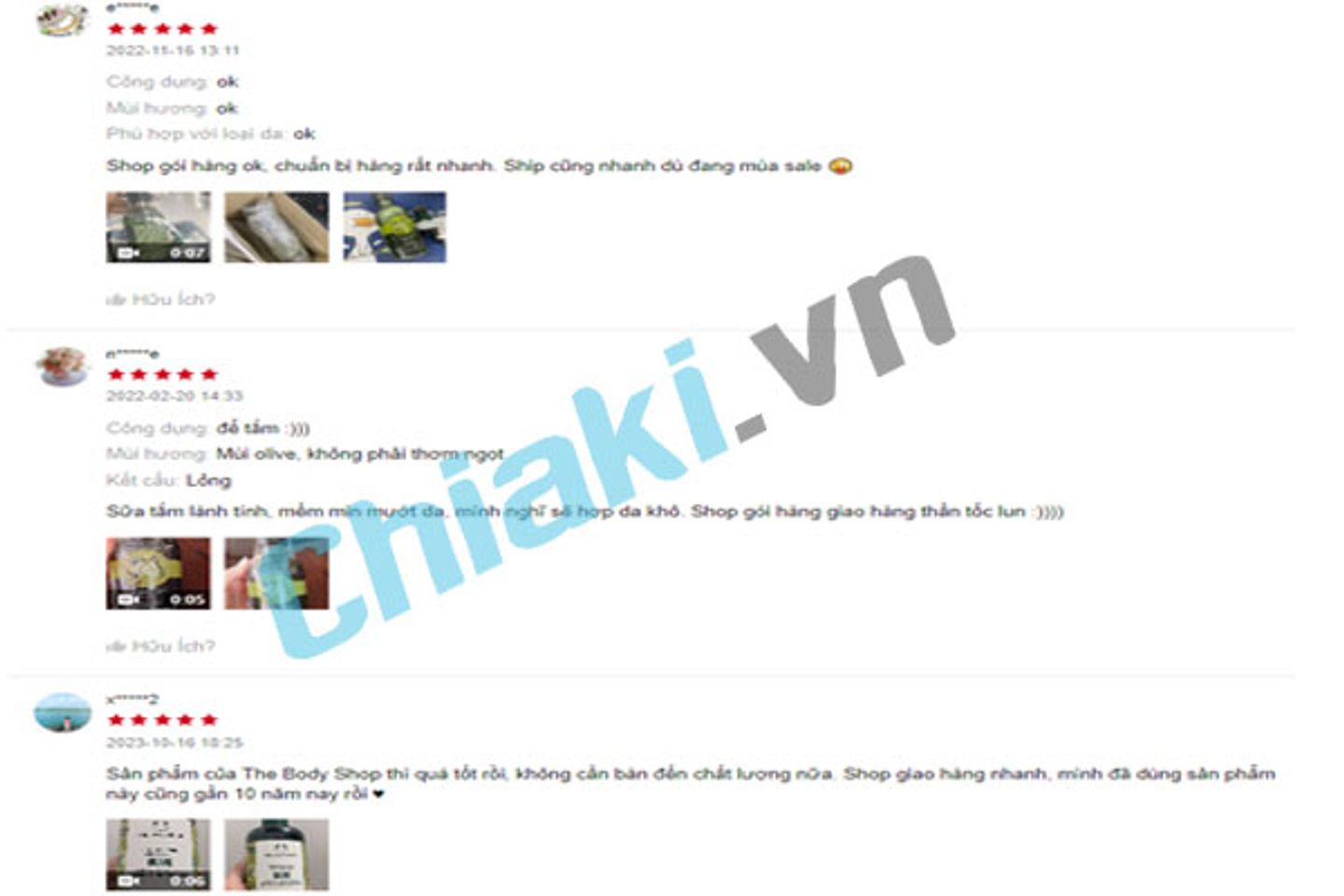 TOP 30 những loại sữa tắm thơm lâu trắng da được yêu thích