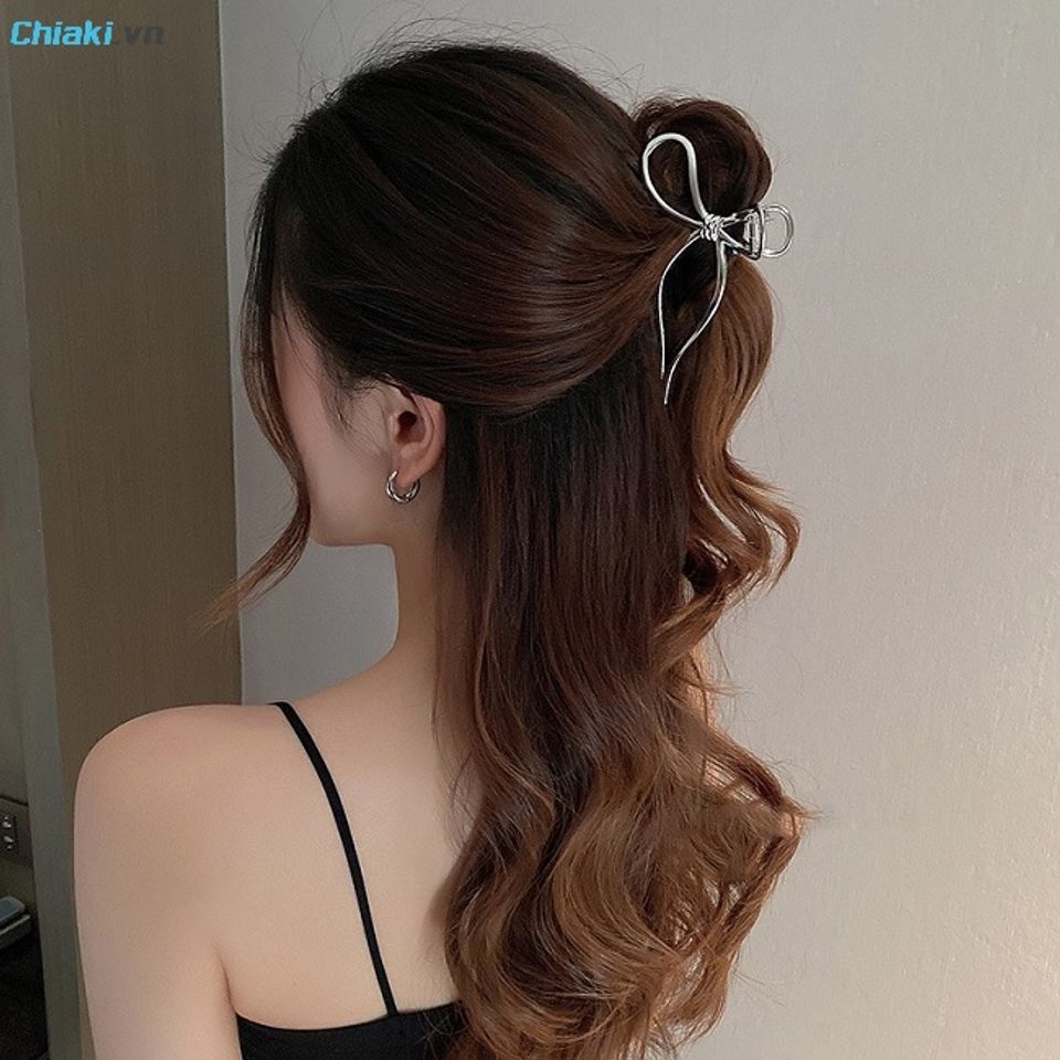 20+ Cách búi tóc bằng kẹp càng cua xinh như các “tỉ tỉ” Trung Quốc