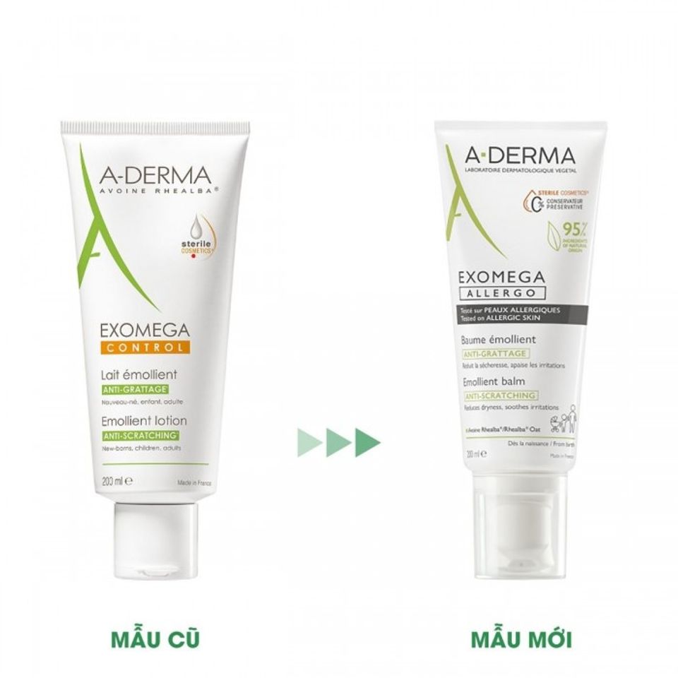 Kem Dưỡng Aderma Exomega Emollient Cream | Chiaki.vn
