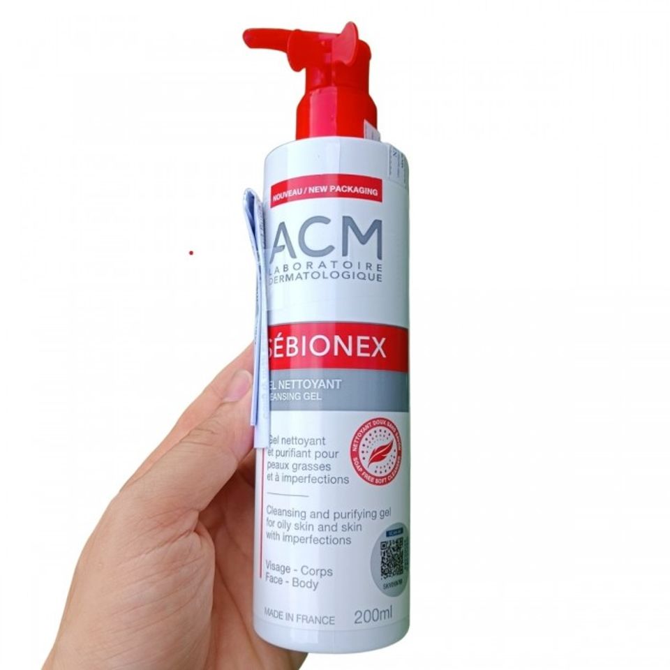 Sữa Rửa Mặt ACM Sebionex Cleansing Gel 200ml Cho Da Mụn | Chiaki.vn