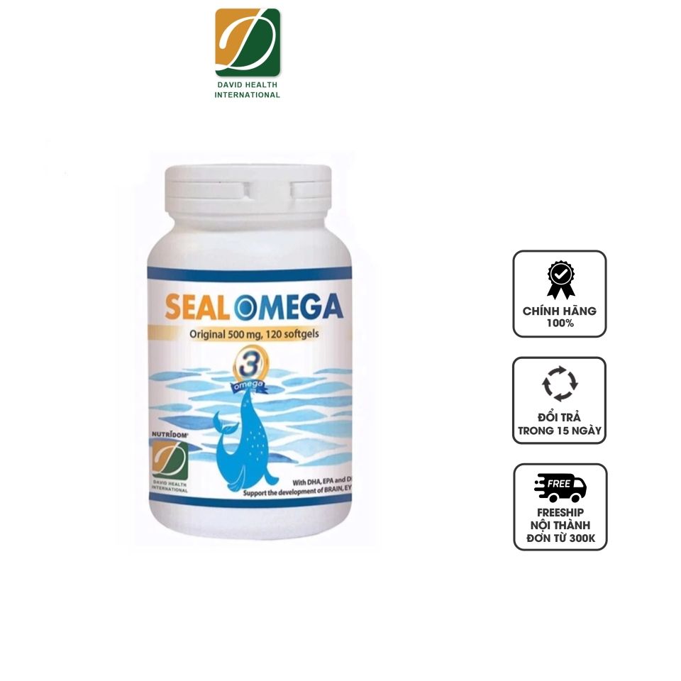 Viên Uống Dầu Hải Cẩu David Health Seal Omega 3