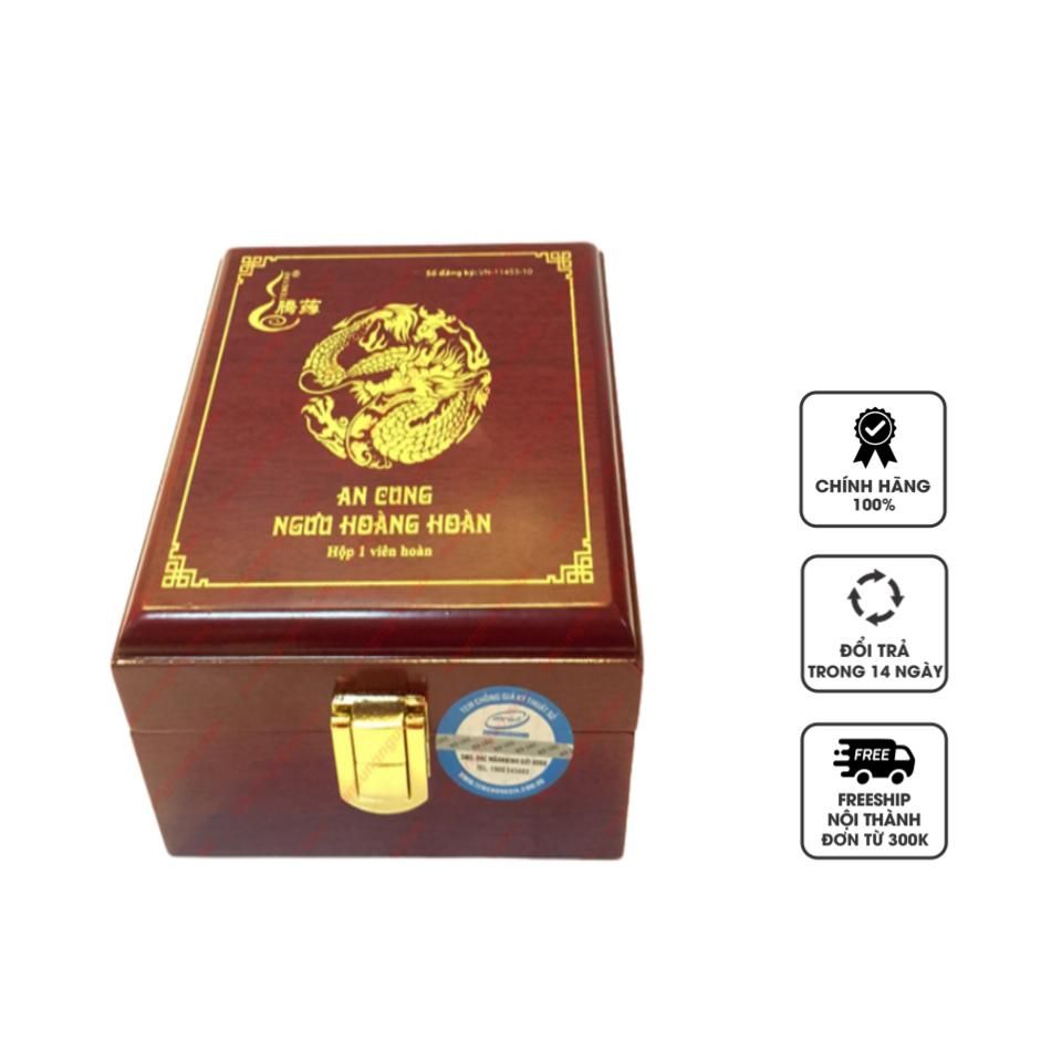An cung ngưu hoàng hoàn Đông Á hộp gỗ | Chiaki.vn