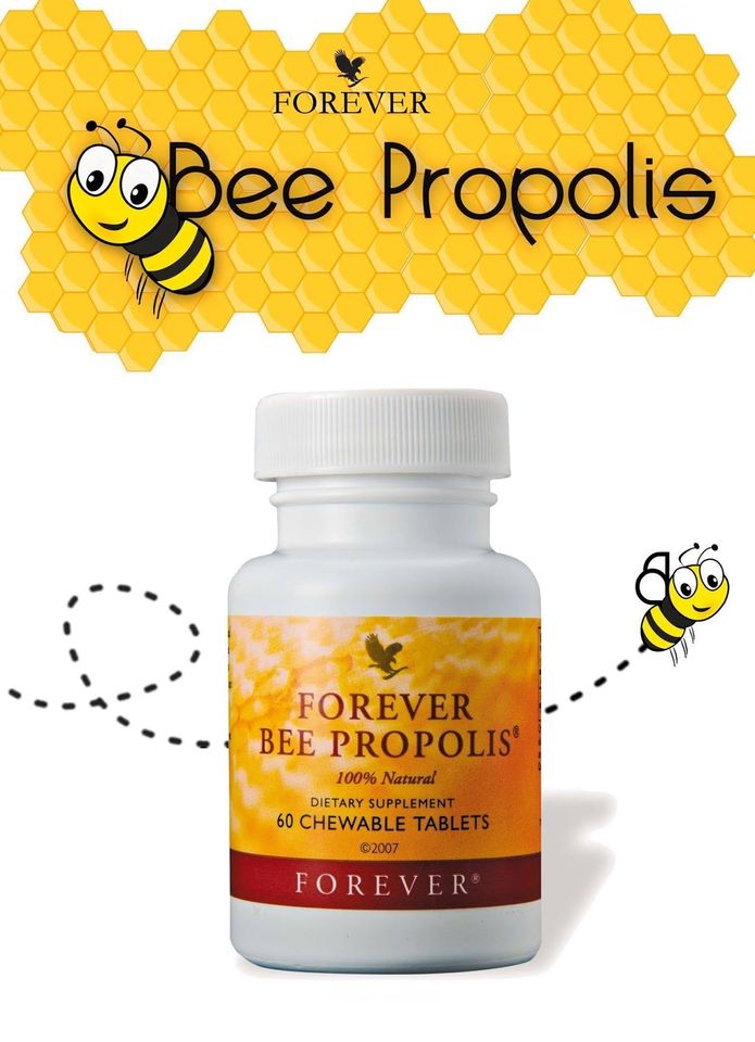 Viên nhai keo ong Forever Bee Propolis 027 FLP của Mỹ