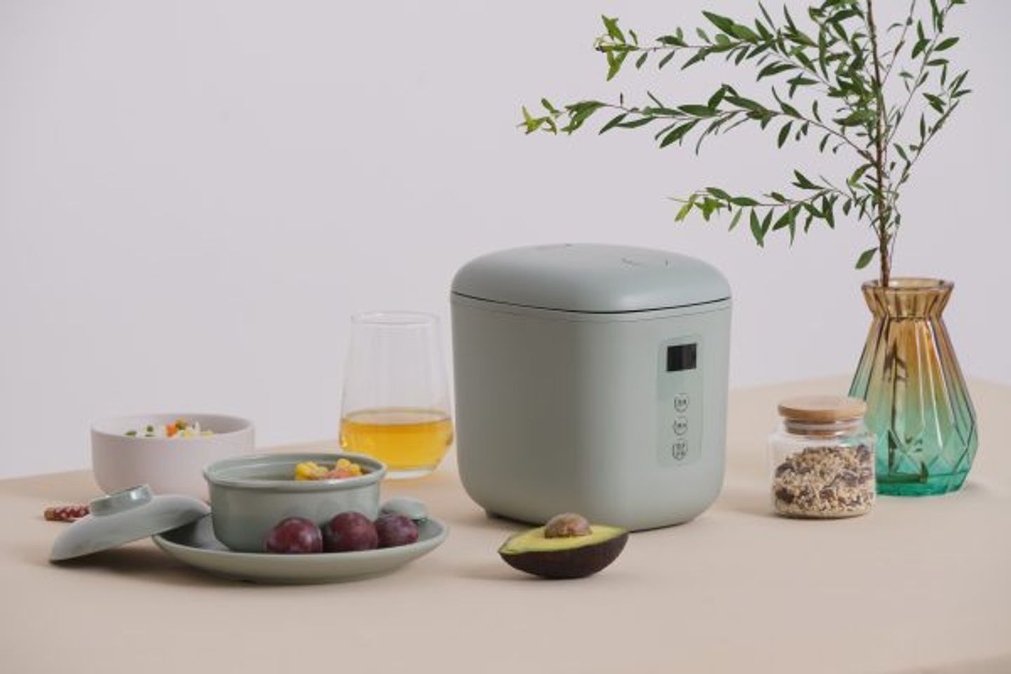 Nồi cơm điện tử Joou RC23-12 công nghệ nấu 3D, điều khiển cảm ứng
