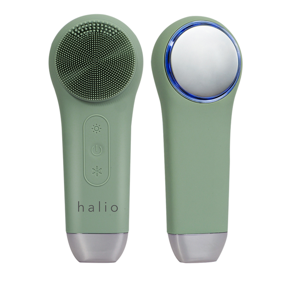 Máy rửa mặt massage tích hợp ánh sáng và nhiệt Halio Multi-Task Device ...