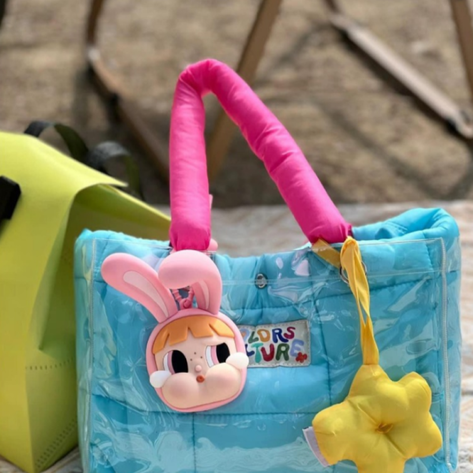 Gương trang điểm Pop Mart Crybaby Powerpuff Girls Series-Mirror Pendant
