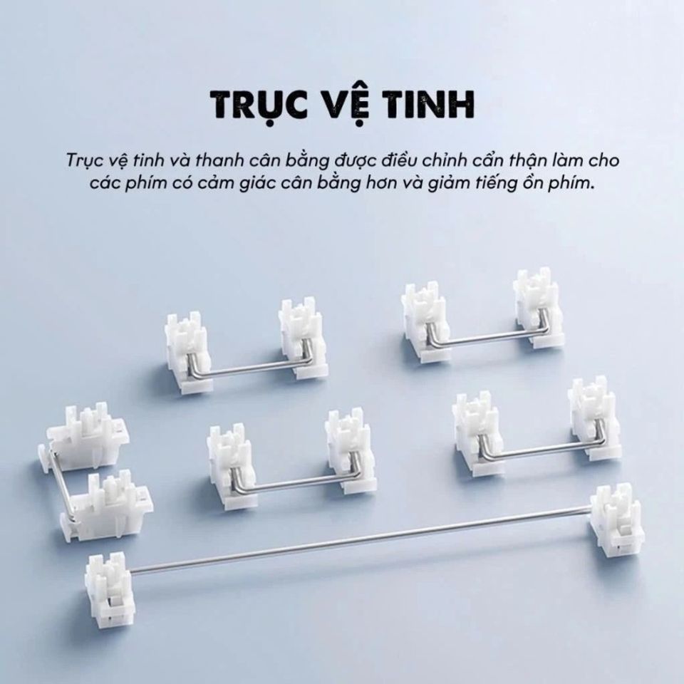 Bàn Phím Cơ Bluetooth Không Dây Aula F99 Pro V2 Light Star