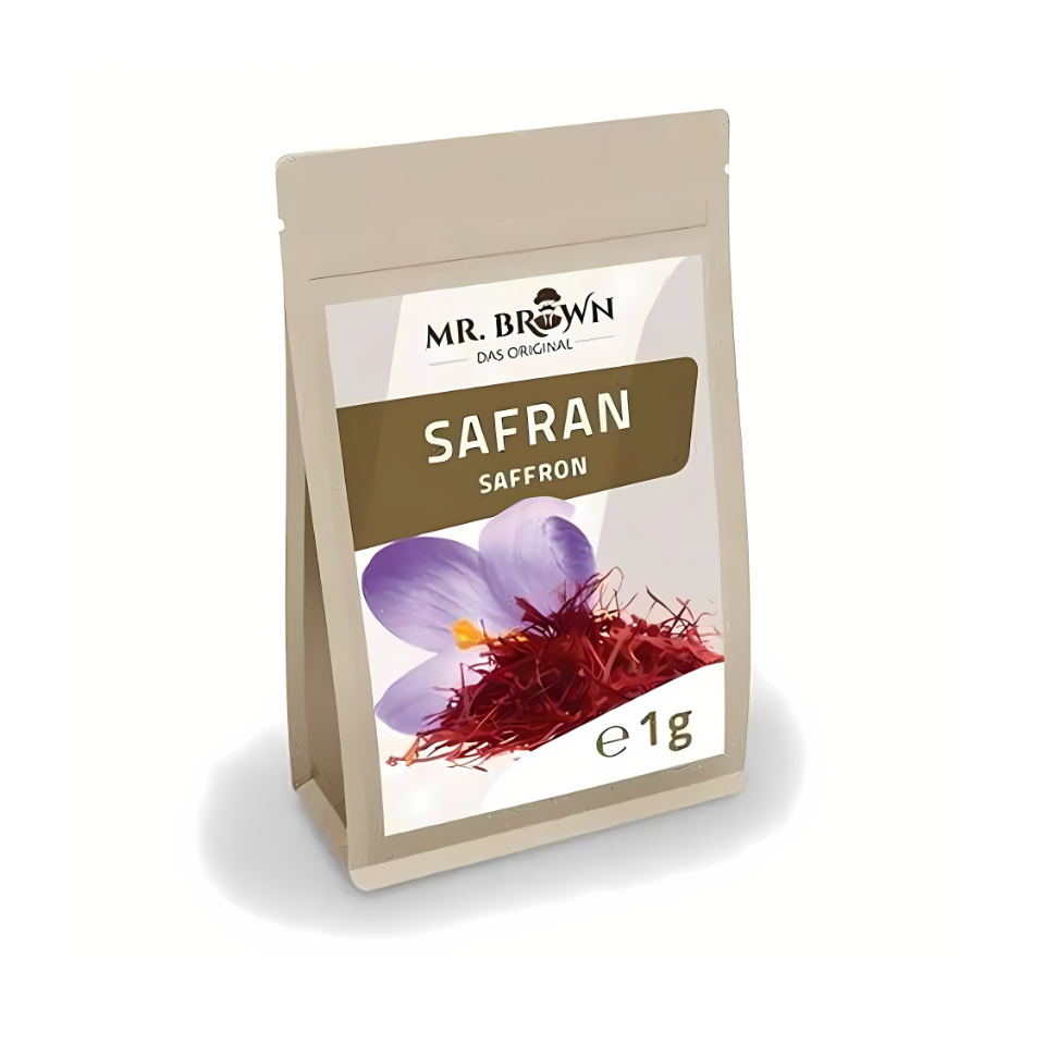 Nhuỵ Hoa Nghệ Tây Mr. Brown Safran Saffron nội địa Đức 1g