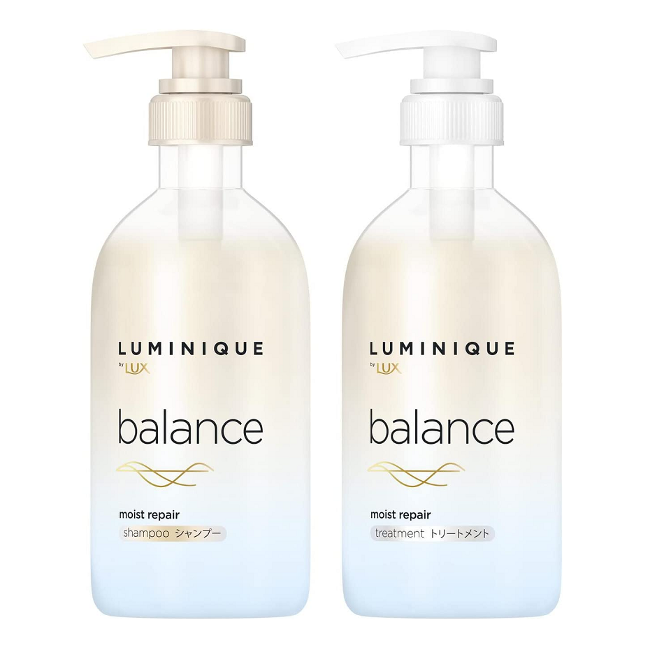 Cặp dầu gội xả Lux Luminique Balance Moist Repair