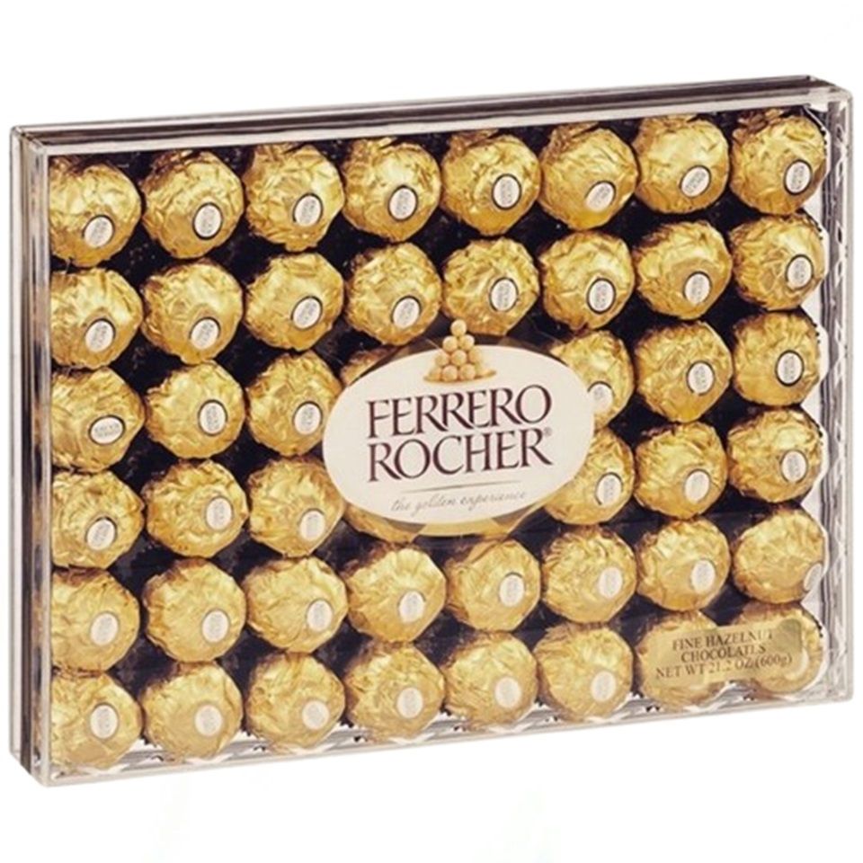 Hộp 48 viên Socola cao cấp Ferrero Rocher Chocolate, chính hãng Mỹ