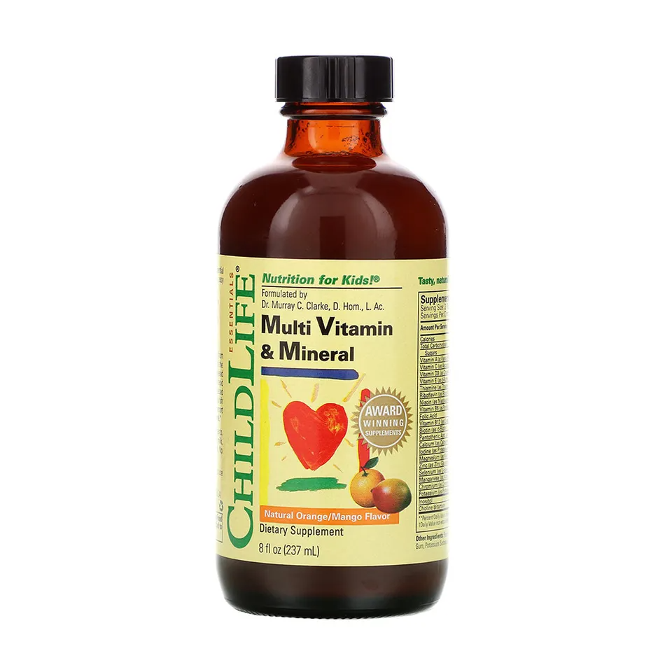 Vitamin Tổng Hợp Cho Bé ChildLife Multi Vitamin Minera 237ml Mỹ