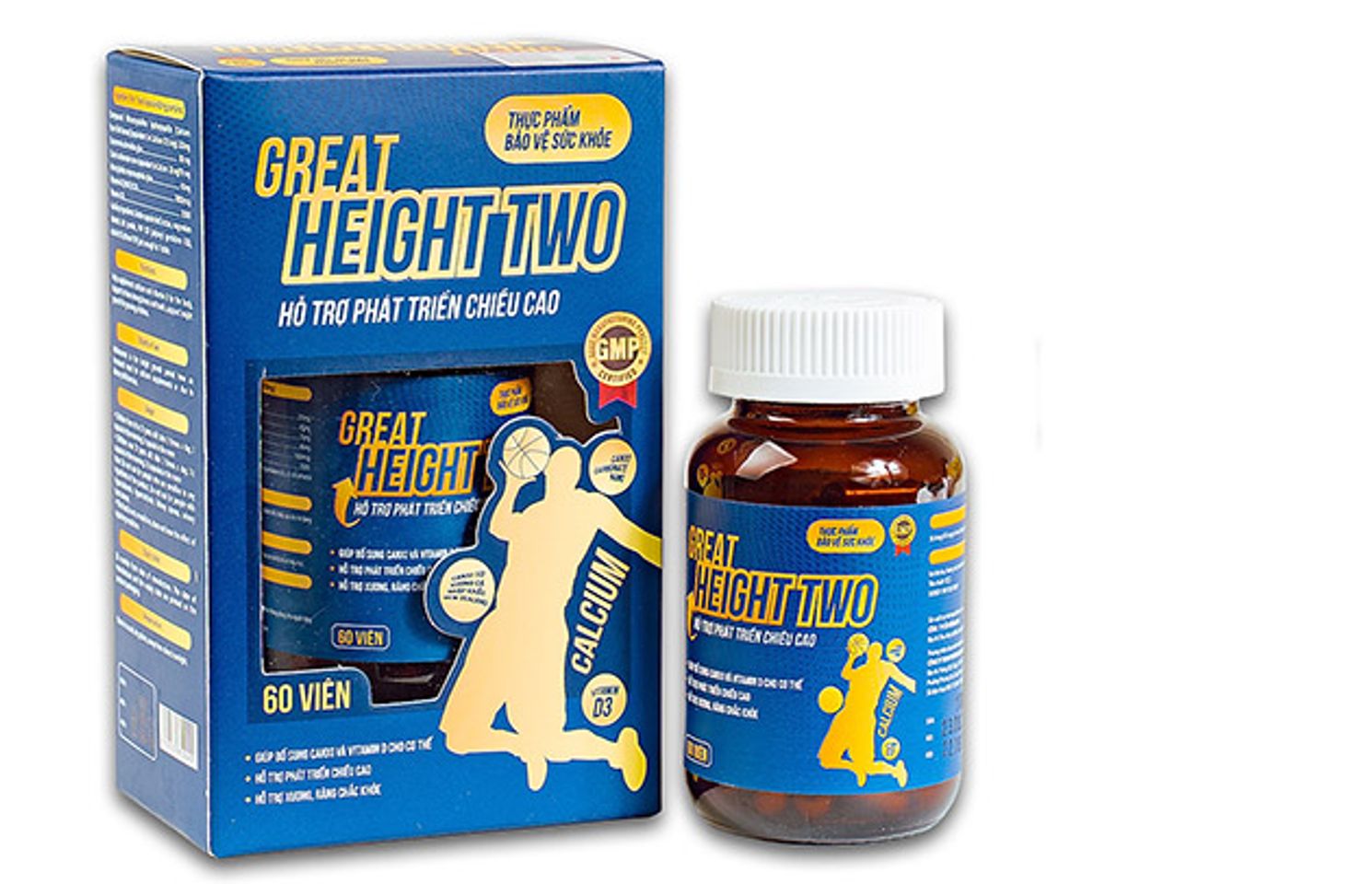 Viên Uống Great Height two Hỗ Trợ Phát Triển Chiều Cao