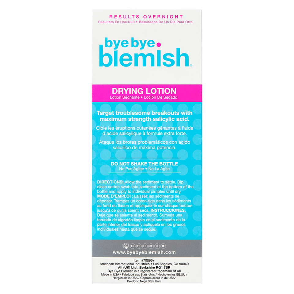 Lotion Chấm Mụn Bye Bye Blemish - Giảm Mụn Nhanh Cho Da Nhạy Cảm Với ...