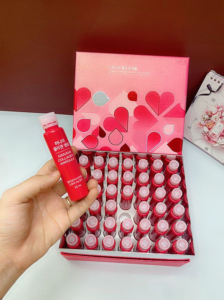 Nước uống Collagen Hanami LG Ohui phiên bản mới 42 ống x 25ml