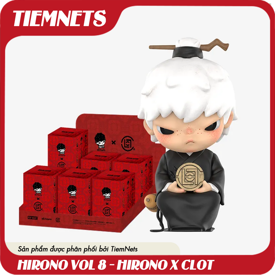 MÔ HÌNH BLIND BOX HIRONO SERIES 8 - HIRONO x CLOT - CHÍNH HÃNG POPMART