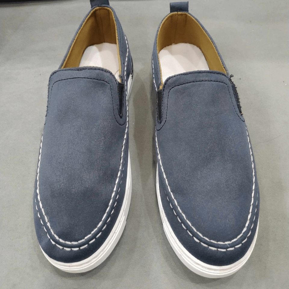 Giày Lười Nam Slip-on G17 Khâu Viền - Giày Vải Chống Trơn, Dễ Phối Đồ ...