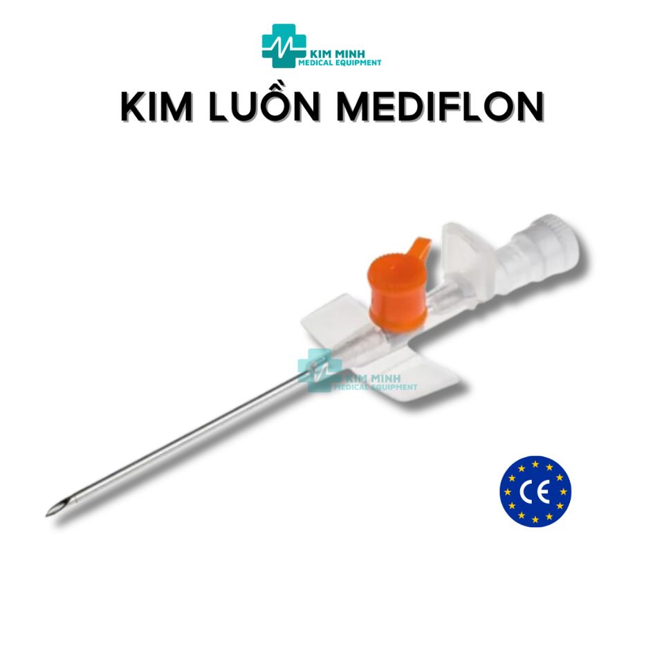 Kim Luồn Tĩnh Mạch Medikit Mediflon - Catheter Tiêm Truyền Tĩnh Mạch ...