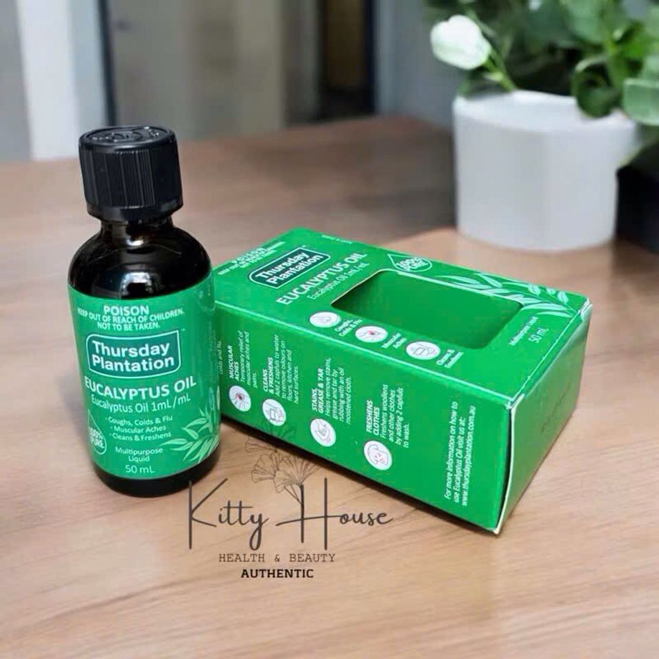Tinh Dầu Khuynh Diệp Nguyên Chất Thursday Plantation 100ml & 50ml ...