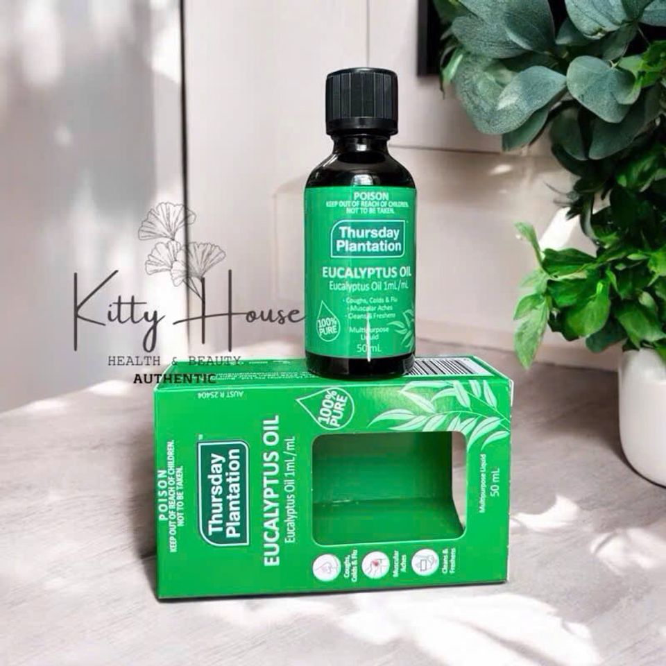 Tinh Dầu Khuynh Diệp Nguyên Chất Thursday Plantation 100ml & 50ml ...