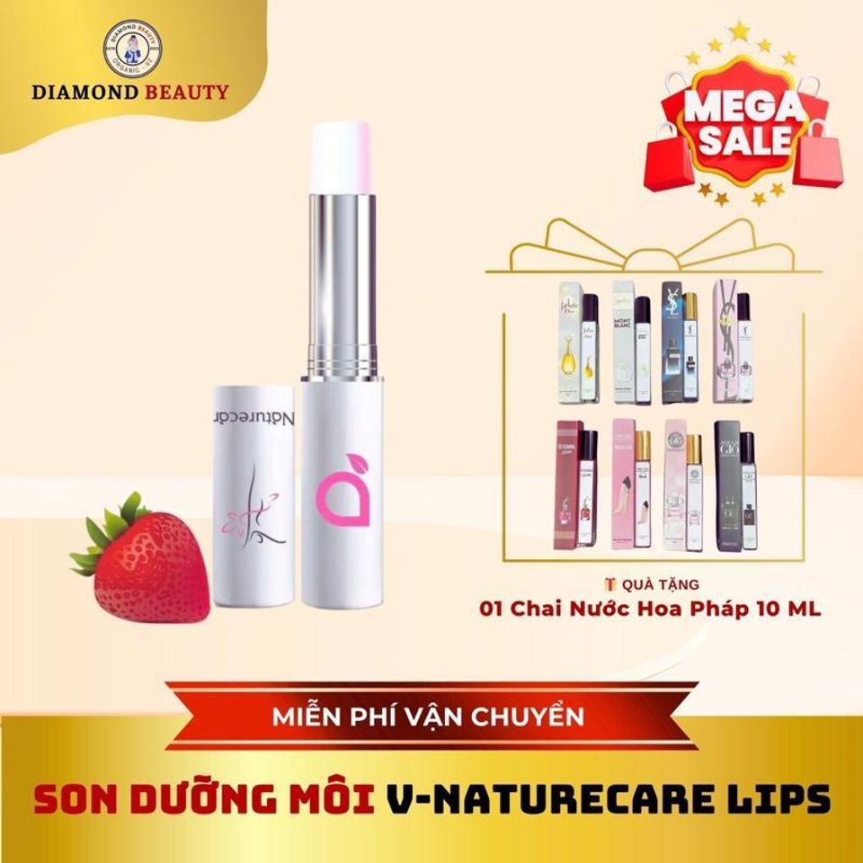 Son Dưỡng Môi V-NATURECARE LIPS - Thỏi 10g Với Sáp Ong Trắng & Dầu Oliu ...
