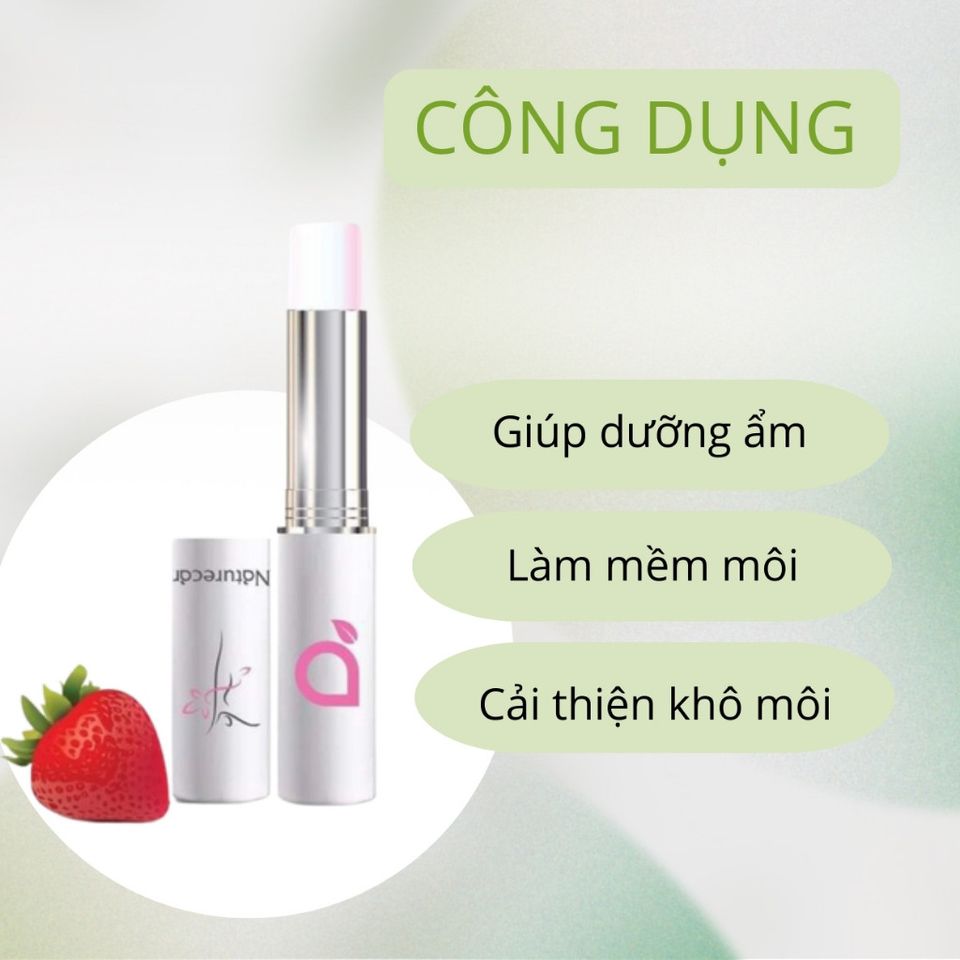 Son Dưỡng Môi V-NATURECARE LIPS - Dưỡng Ẩm, Giữ Màu Môi Sau Xăm Với Sáp ...