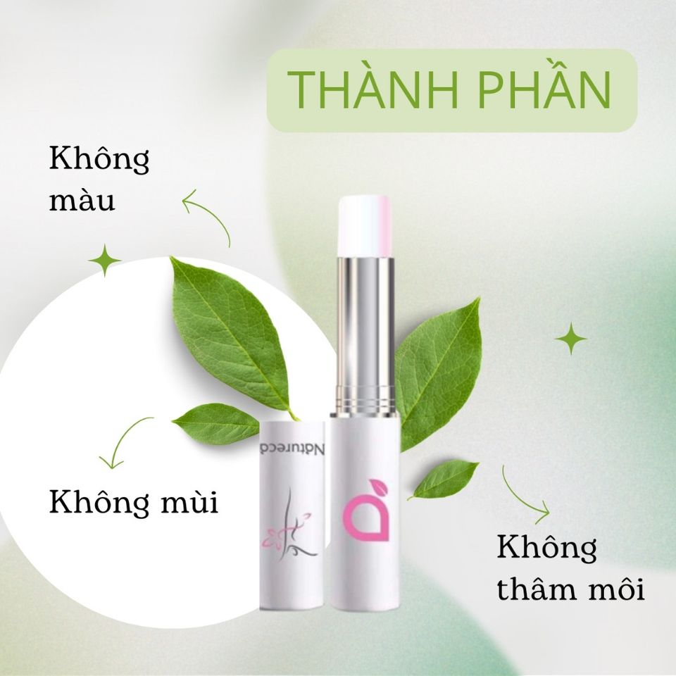 Son Dưỡng Môi V-NATURECARE LIPS - Dưỡng Ẩm, Giữ Màu Môi Sau Xăm Với Sáp ...