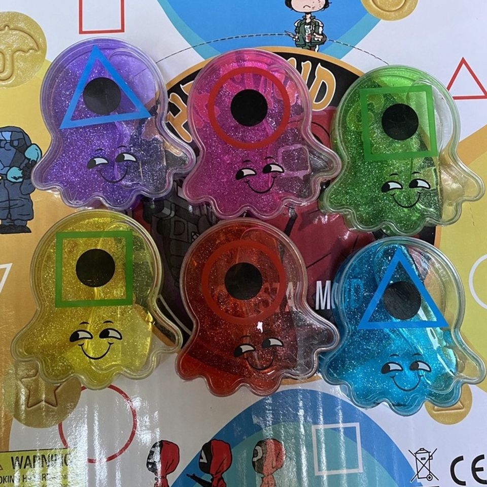 Slime Đồ Chơi Con Mực Squid Game - Đẹp Độc Đáo, Chất Nhờn Ma Quái Slam ...