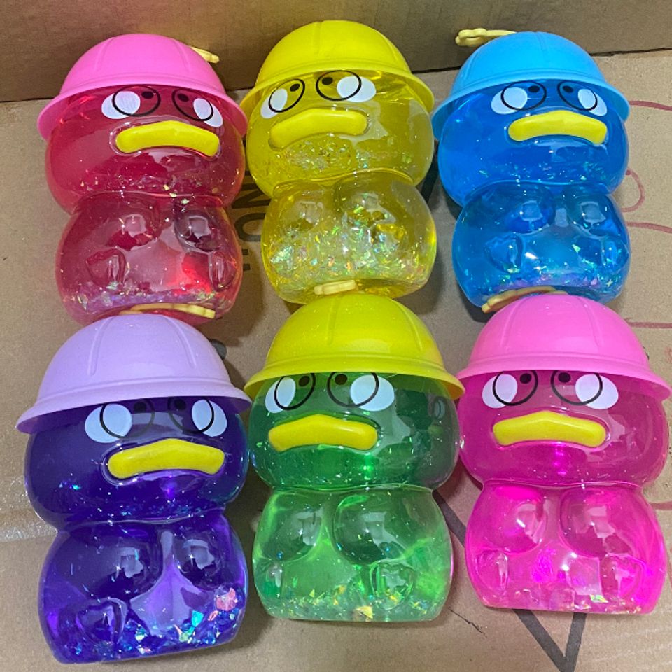 Đồ Chơi Slime Chú Vịt Donald Duck Cực To Ciute Dạng Lỏng Hình Bình Sữa ...