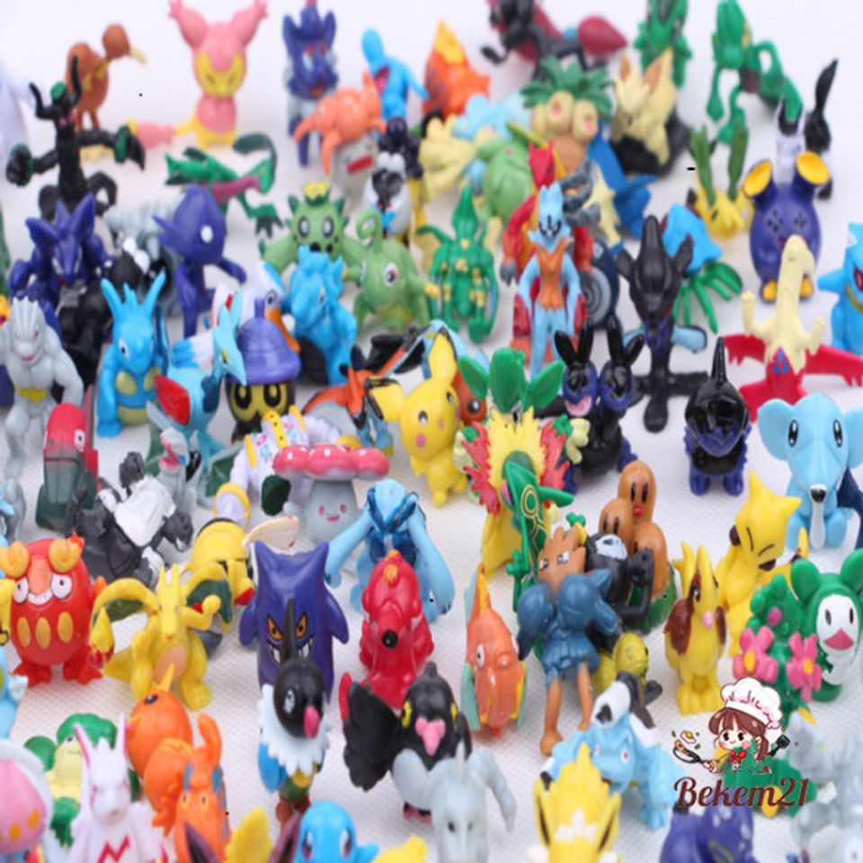 Bộ mô hình đồ chơi Pokemon đa dạng - Bộ 24/48/72/96/120/144 nhân vật ...
