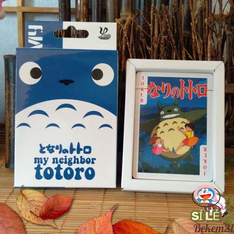 Bộ Bài Poker Tonari no Totoro Ghibli - 54 lá thẻ bài anime dễ thương ...