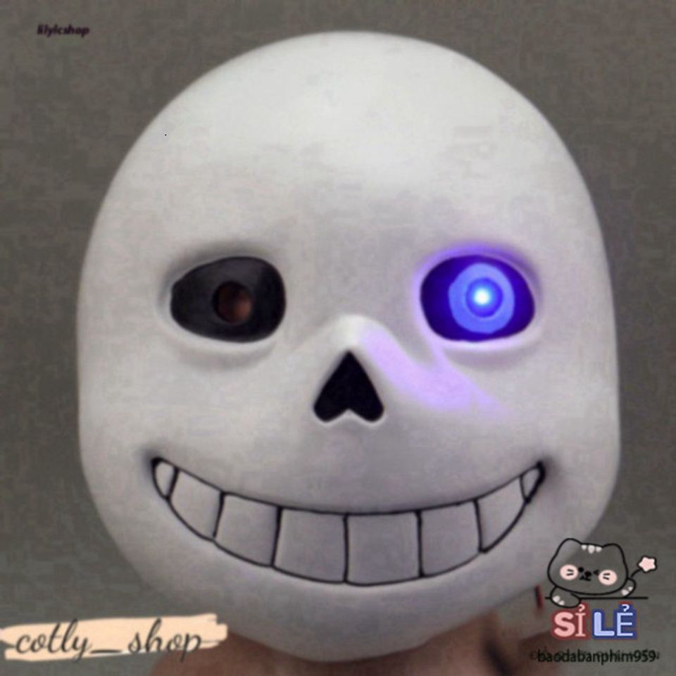 Mặt Nạ Mắt Xanh Sans Undertale - Phụ Kiện Hóa Trang Độc Đáo Cho Game ...