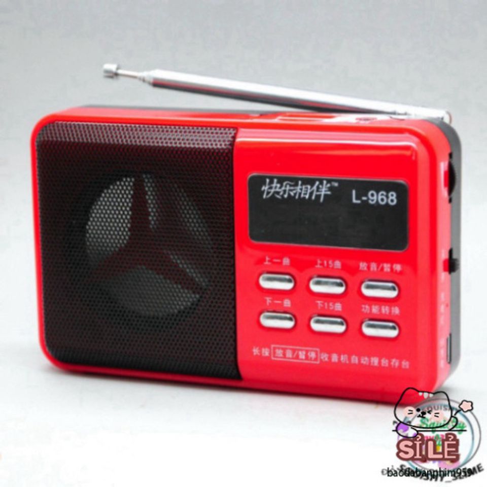 Máy Nghe Nhạc Đài Radio FM L-968 - Thiết Bị Nghe Nhạc Đa Năng, Loa Mạnh ...