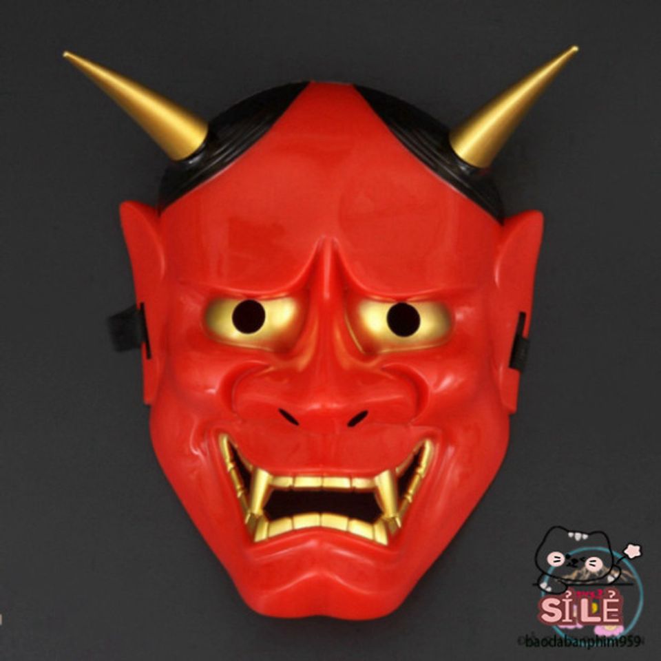 Mặt Nạ Hóa Trang Oni Noh Hannya Nhật Bản - Độc Đáo Halloween, Quỷ Vương ...