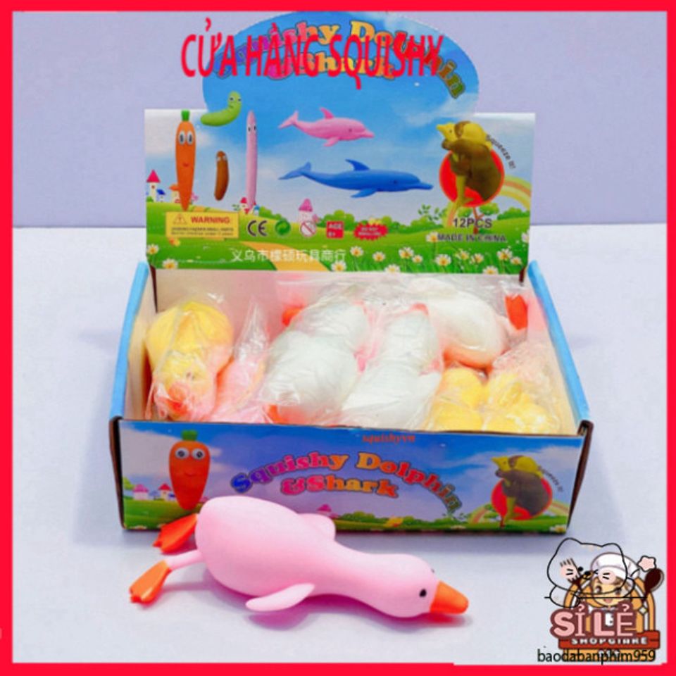 Đồ Chơi Squishy Hình Con Vịt Dễ Thương Giảm Căng Thẳng - Đồ Chơi Thư ...