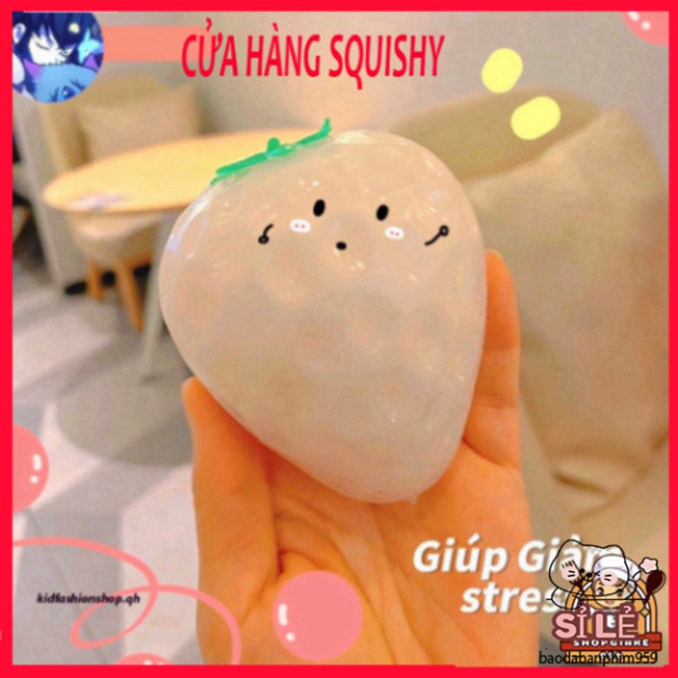 Squishy Cà Chua Đỏ Thú Vị - Đồ Chơi Giảm Stress, Dễ Thương Cho Trẻ Em ...