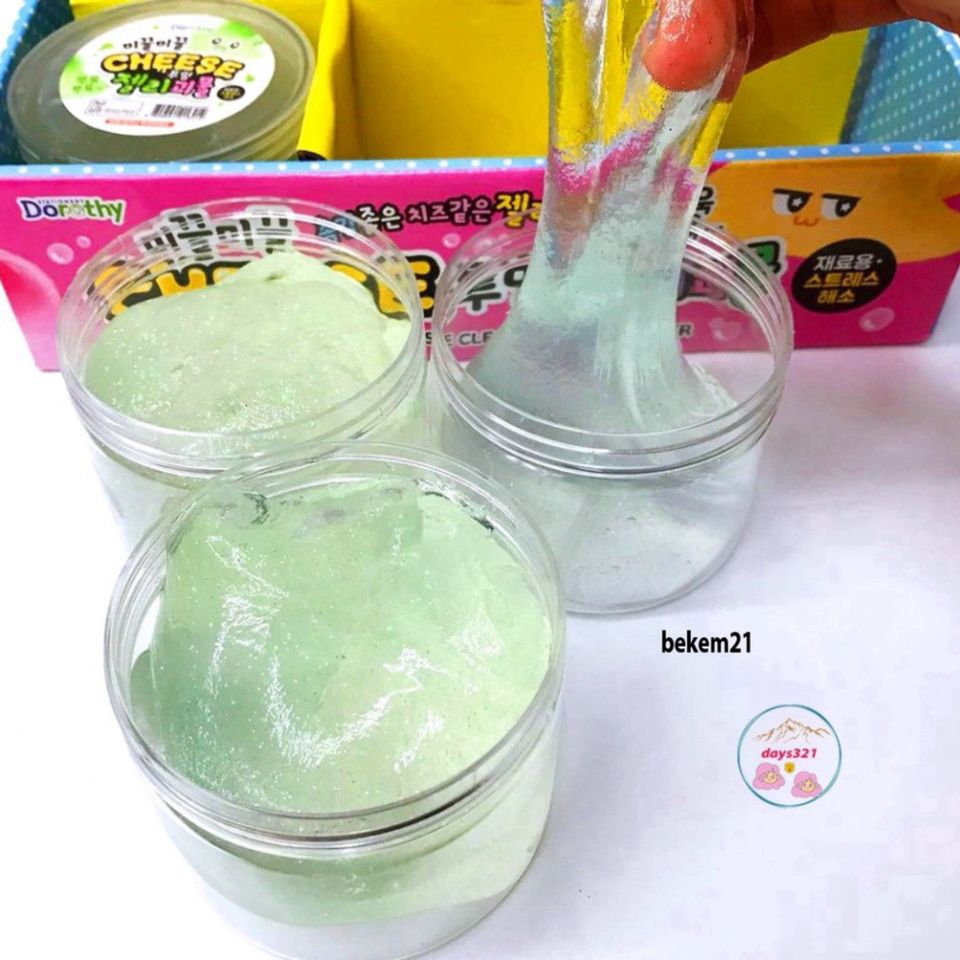 Slime TRONG BASIC 10 Màu - Đồ Chơi Giải Trí Chất Nhờn Ma Quái Dẻo, Hũ ...